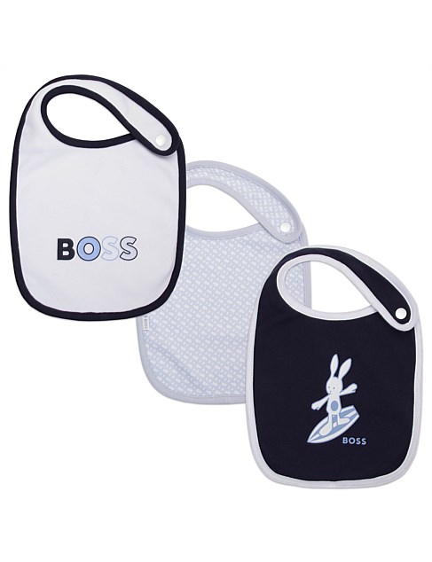 Boss Bib (3 Set) | David Jones
