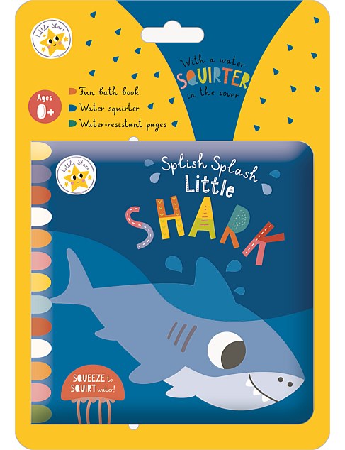Scholastic Splish Splash Little Shark Little Stars Bath Book | David Jones