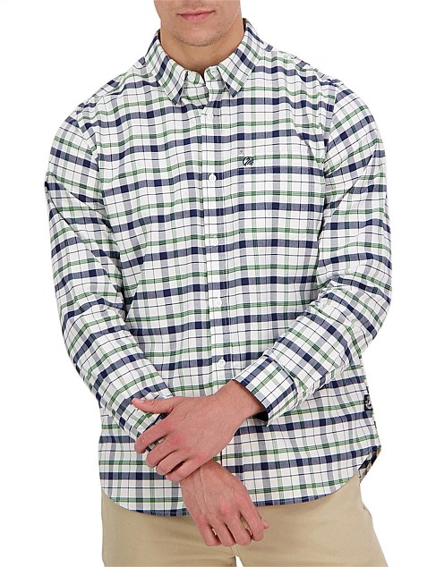 Swanndri Northam Long Sleeve Shirt | David Jones