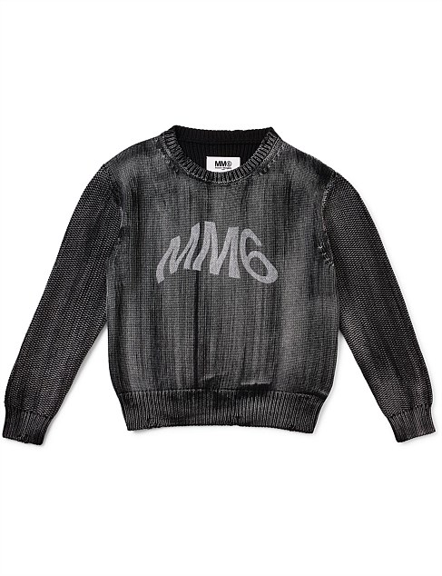 Mm6 Mm6 Logo Sweater (8-16) | David Jones