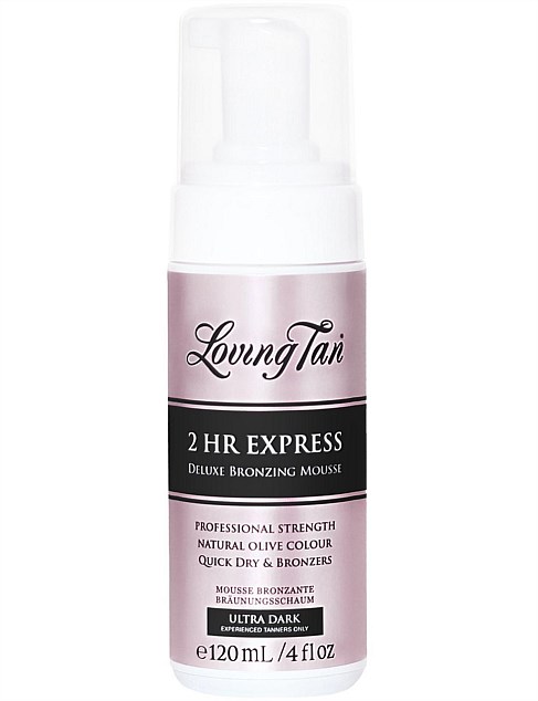 Loving Tan 2 Hour Express Tanning Mousse Ultra Dark 120ml | David Jones