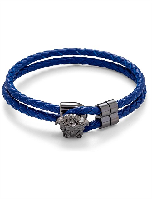Versace Collection Medusa Head Rope Bracelet | David Jones