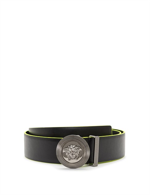 Versace Collection Medusa Head Coin Belt | David Jones