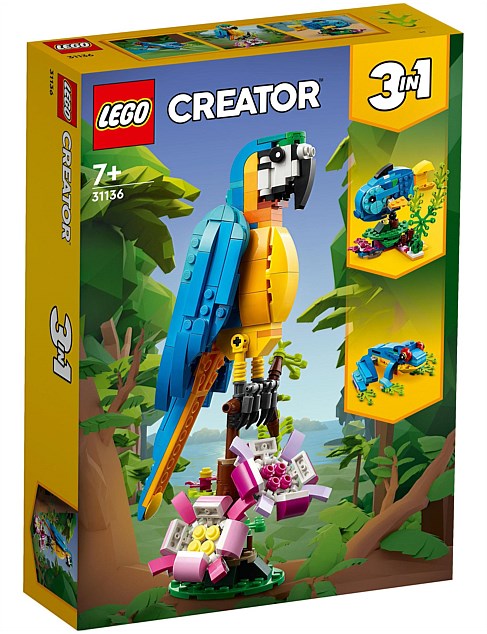 Lego Lego® Creator Exotic Parrot 31136 | David Jones