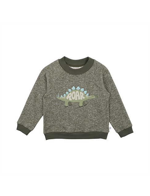 Fox & Finch T-rex Roar Sweater (boys 3-7) | David Jones