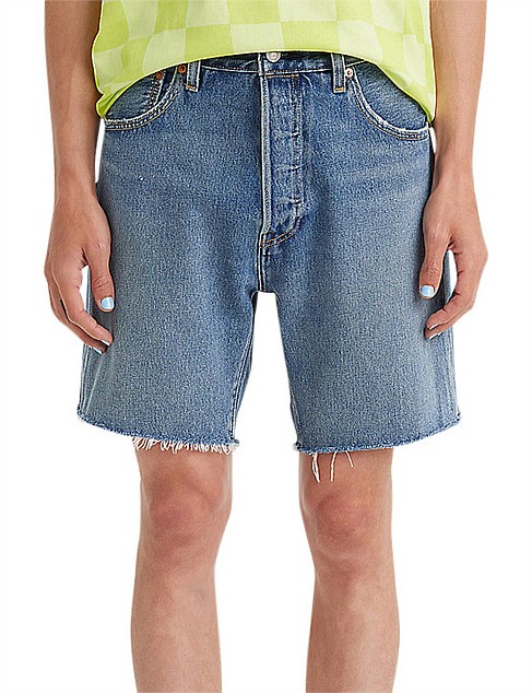 Levi's 501 93 Shorts Z7436 Medium Indigo Stonewash | David Jones