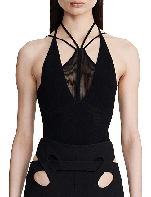Dion Lee Modular Butterfly Mesh Bodysuit | David Jones