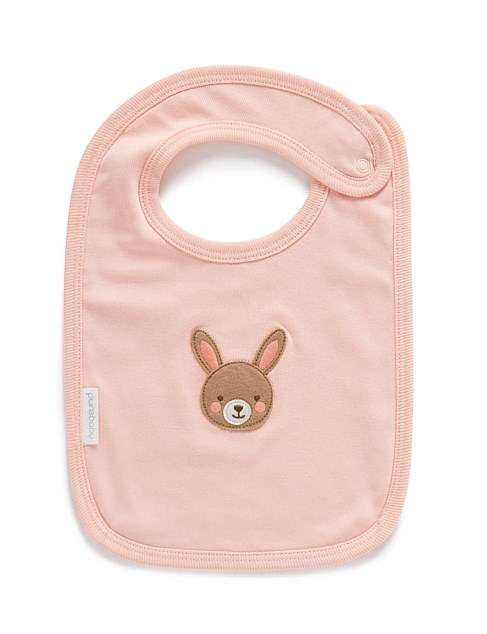 Purebaby Bunny Bib | David Jones