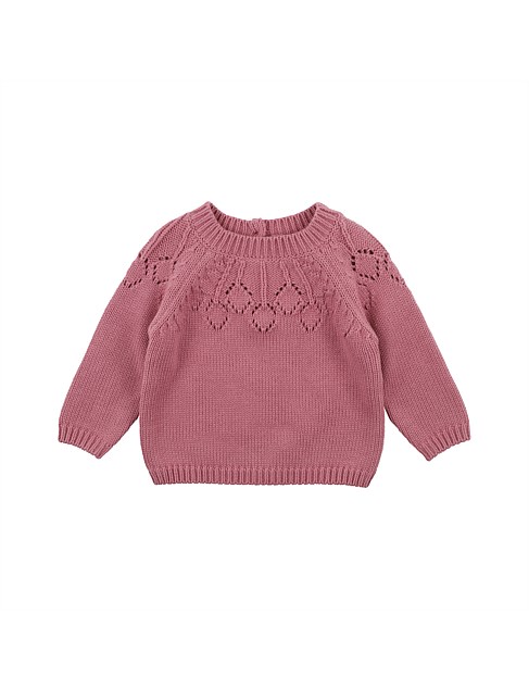 Bebe By Minihaha Margot Needle Out Jumper | David Jones