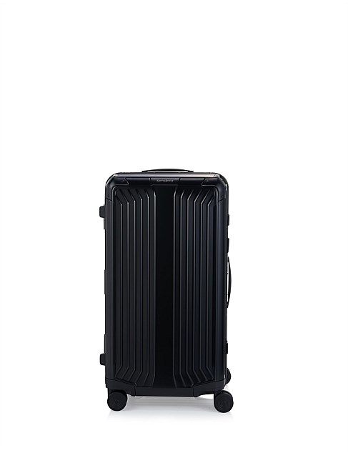 Samsonite Lite-box 74cm Aluminium Trunk Suitcase Black | David Jones