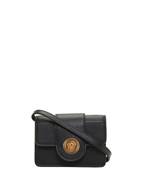 Versace Collection Medusa Coin Belt Wallet | David Jones