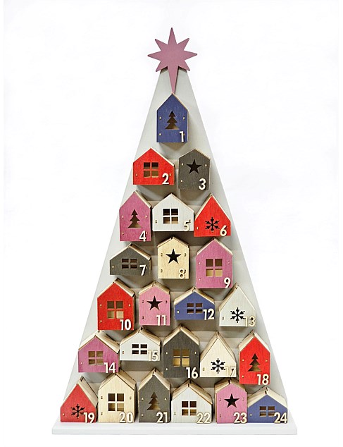 David Jones 50cm Tree Shape Advent Calendar | David Jones
