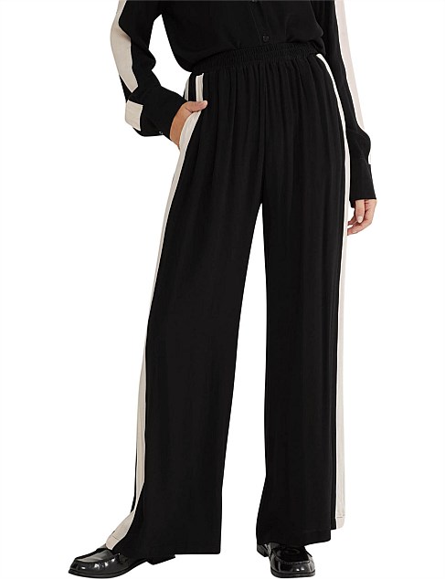 Oxford Chantel Contrast Panel Pants | David Jones