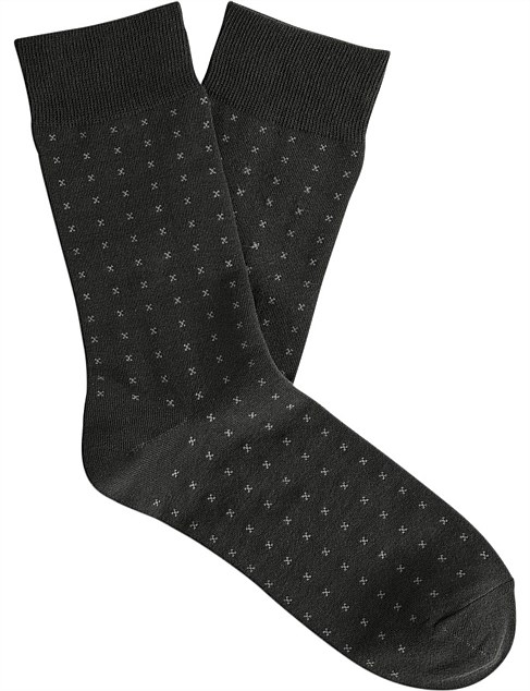 Trenery Cross Sock | David Jones