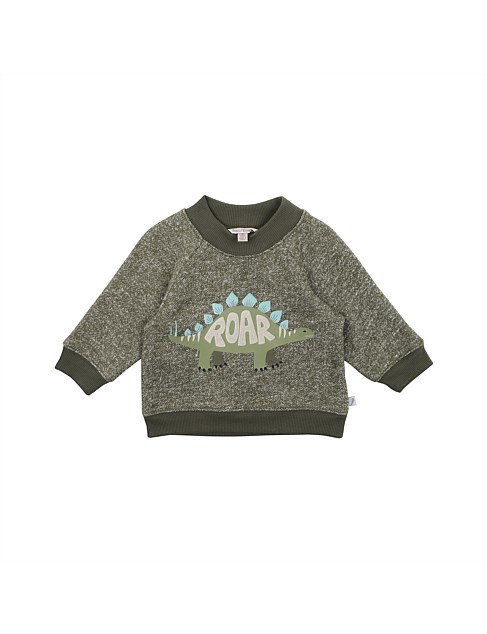 Fox & Finch T-rex Roar Sweater (000-2) | David Jones