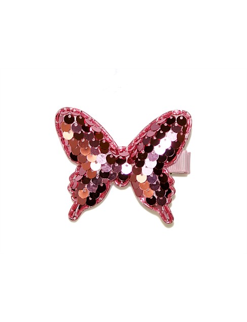 Goody Gumdrops Sequin Butterfly Clip | David Jones