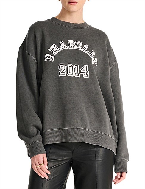 Ena Pelly Bold Ena Coach Oversized Sweater | David Jones