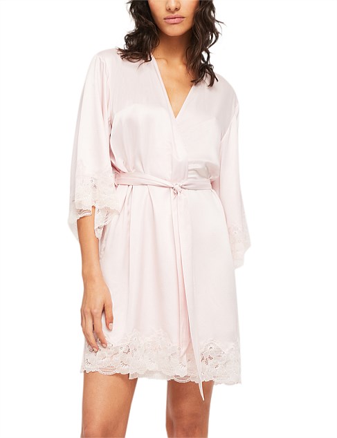 Ginia Juniper Short Robe | David Jones