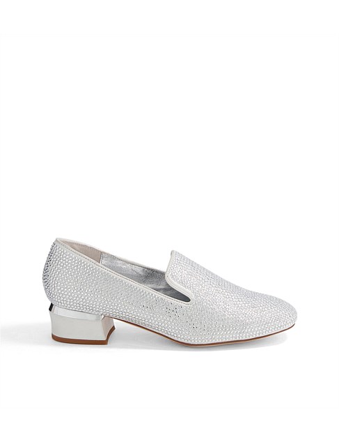 Midas Gallosh Silver Shimmer Multi Heels | David Jones
