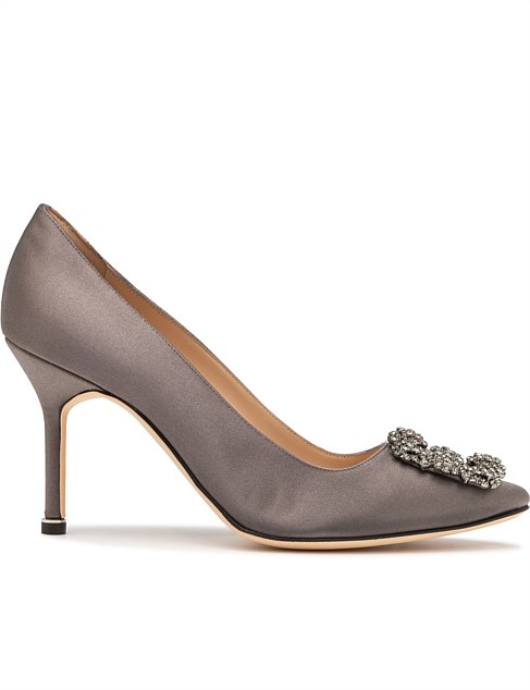 Manolo Blahnik Hangisi Satin Fmc Pump 90 | David Jones
