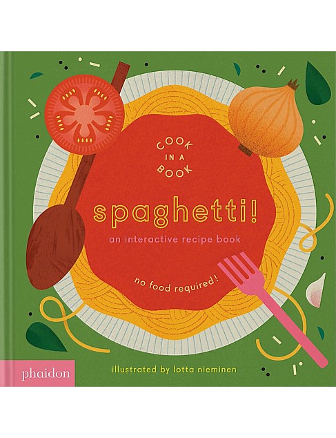 Phaidon Press Spaghetti An Interactive Recipe Book | David Jones