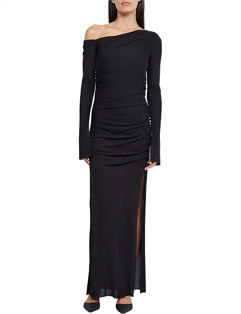 Bec + Bridge Monette Asym Long Sleeve Maxi Dress | David Jones