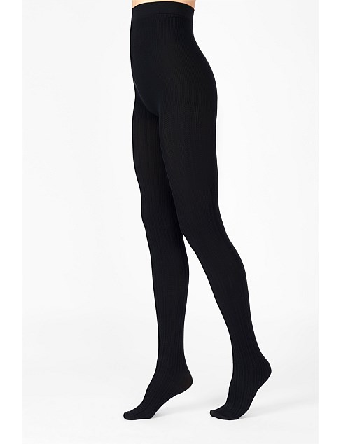 Voodoo Cable Knit Hosiery With Comfort Brief | David Jones