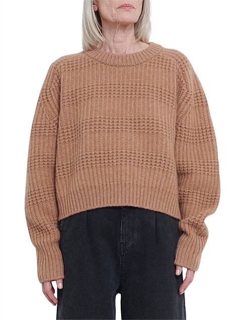 Loulou Studio Duba Crewneck Sweater | David Jones