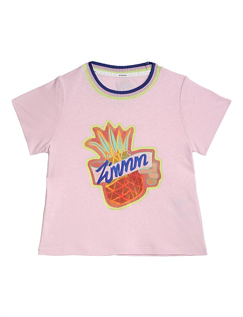 Zimmermann Raie Zimm Kids Tee (8-12) | David Jones