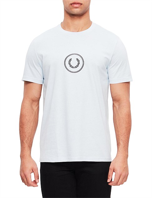 Fred Perry Circle Branding T Shirt | David Jones