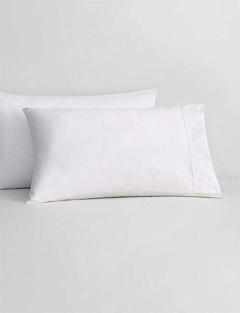 Sheridan 1000tc Cotton Sateen King Pillowcase Pair In Snow | David Jones