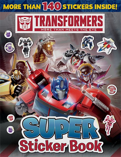 Scholastic Transformers Super Sticker Boo | David Jones