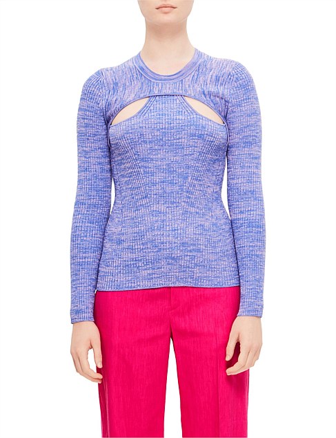 Isabel Marant Zana Top With Cut Outs | David Jones