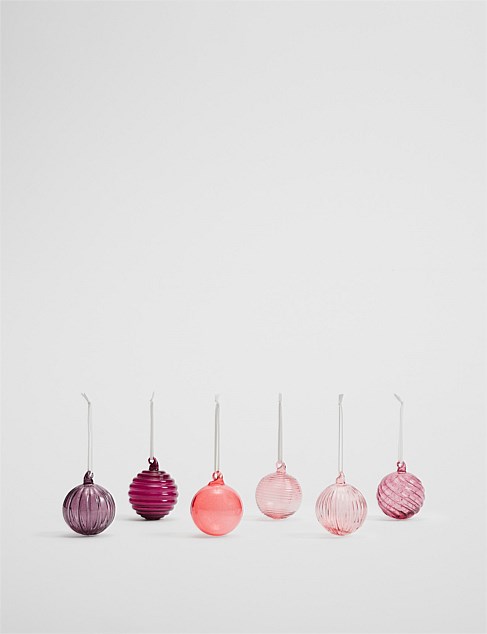 Country Road Bauble Set/6 | David Jones