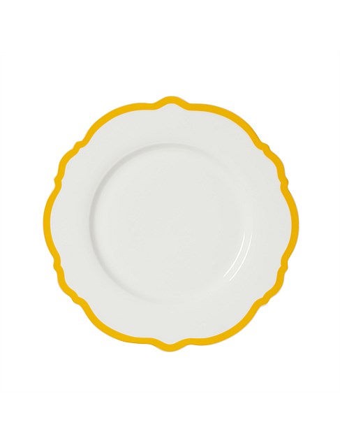 In the Roundhouse Yellow Wave Side Plates | David Jones