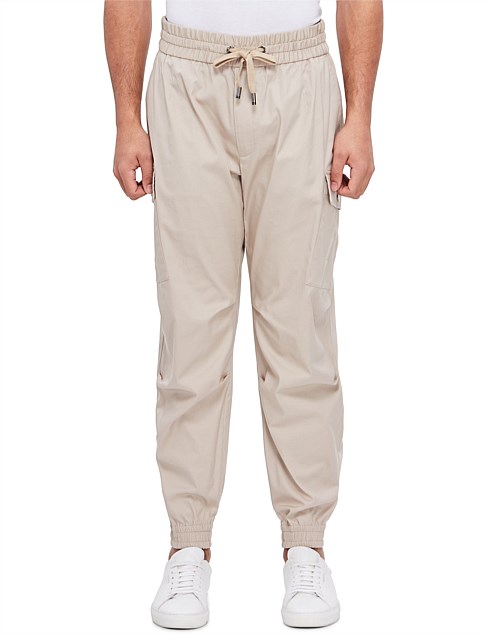 Dolce & Gabbana Draw String Cargo Jogger | David Jones