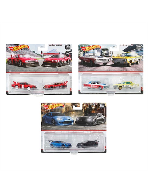 Hot Wheels Hw Premium 2 Pack Asst | David Jones