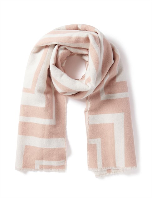 Forever New Georgia Geo Printed Scarf | David Jones