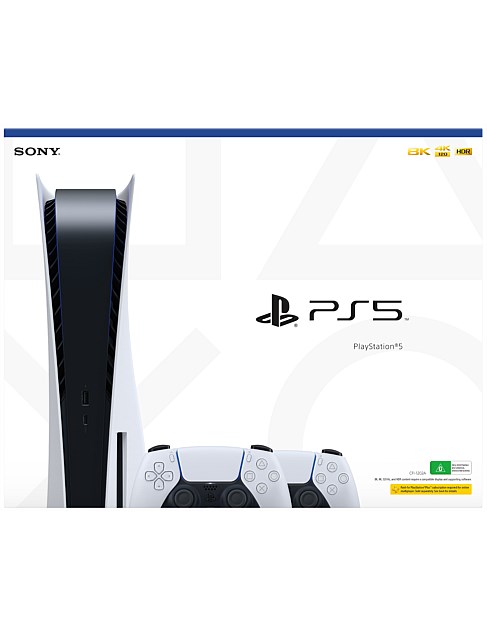 Playstation Playstation 5 Console & White Dualsense Bundle | David Jones