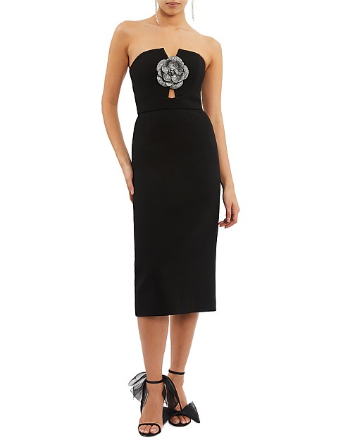 Rebecca Vallance Yvonne Flower Midi Dress | David Jones