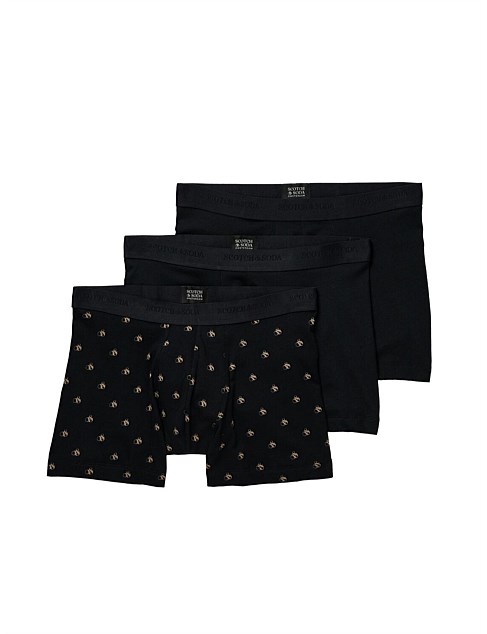 Scotch & Soda Boxer 3 Pack | David Jones