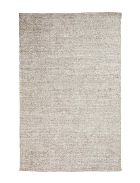 Weave Almonte Loom Knotted Textured Plain Rug In Oyster 2x3m | David Jones