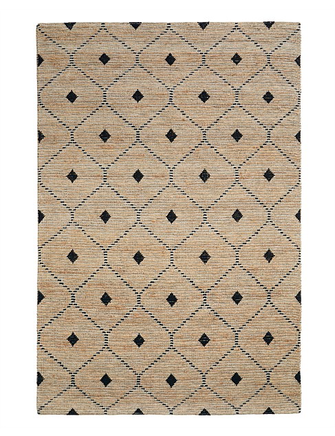 Weave Denali Handwoven Bold Geometric Rug In Sandstorm 2x3m | David Jones