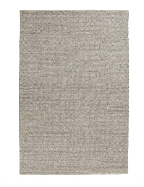 Weave Matterhorn Handwoven Chevron Rug In Basalt 2x3m | David Jones