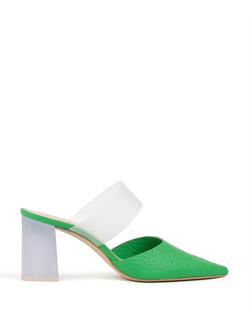 Edward Meller Astilla80 Closed Toe Slide With Frosted Heel | David Jones