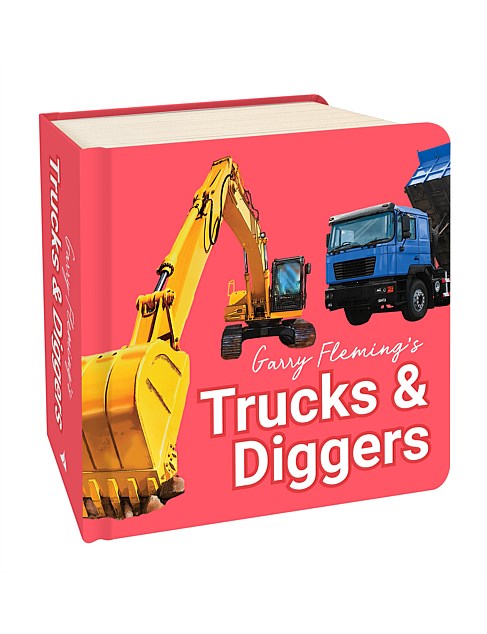 Lake Press Chunky Board Book Trucks and Diggers | David Jones