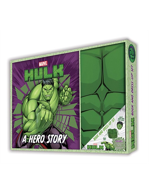 Scholastic Hulk Book and Dressup Set | David Jones