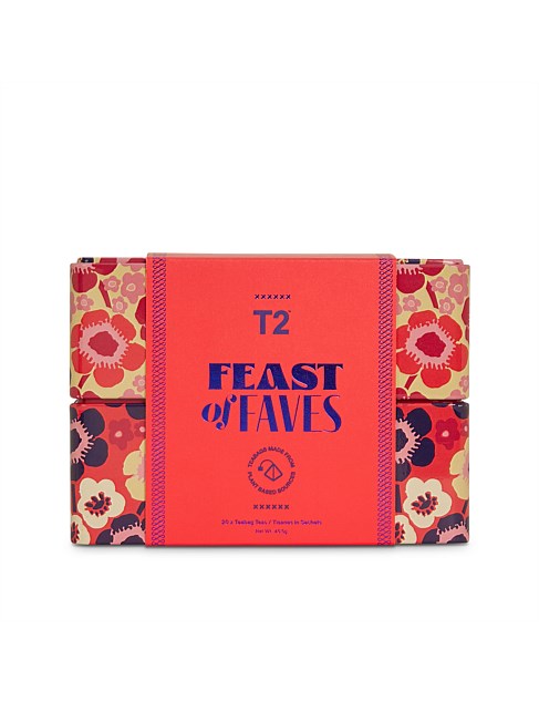 T2 Feast Of Faves -3 X Favourite Tea Bag | David Jones