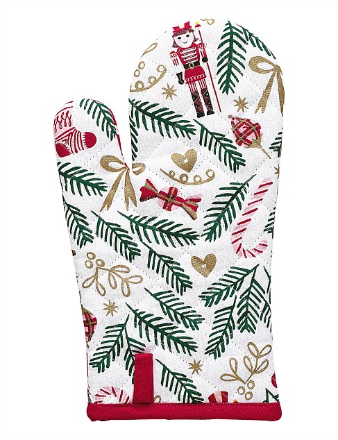 David Jones Nutcracker Cotton Oven Mitt 32x18cm | David Jones