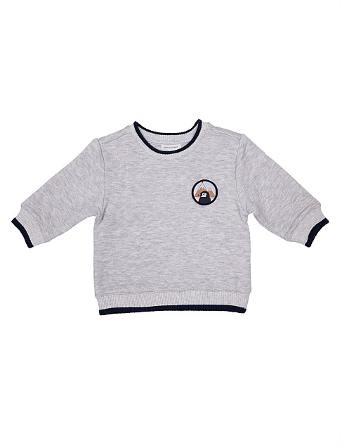 David Jones Kynan Quilted Sweat | David Jones